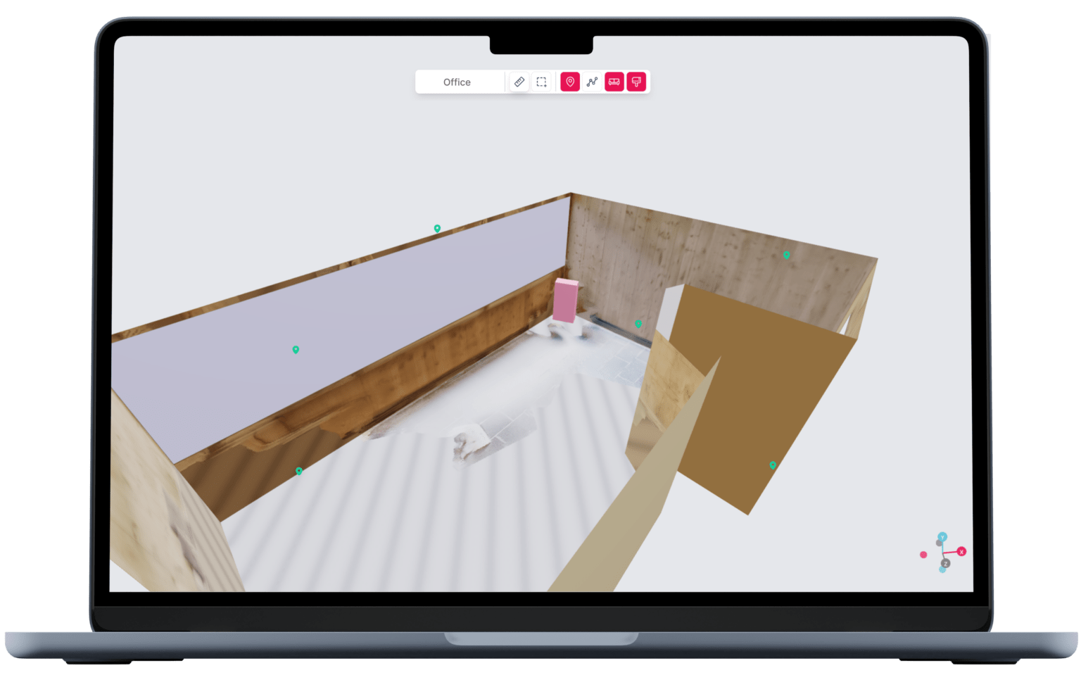 Automated room object recognition in 3D models